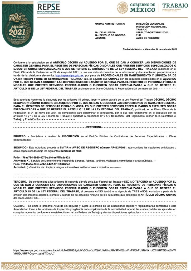 REPSE - Promali